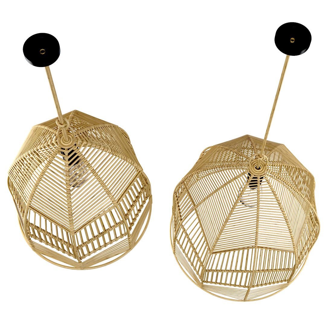 Bazar Bizar Bala Pendant Natural L - 3D Model for VRay, Corona