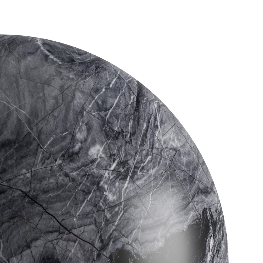 Slab Gray Marble Material - 3D Model for VRay, Corona