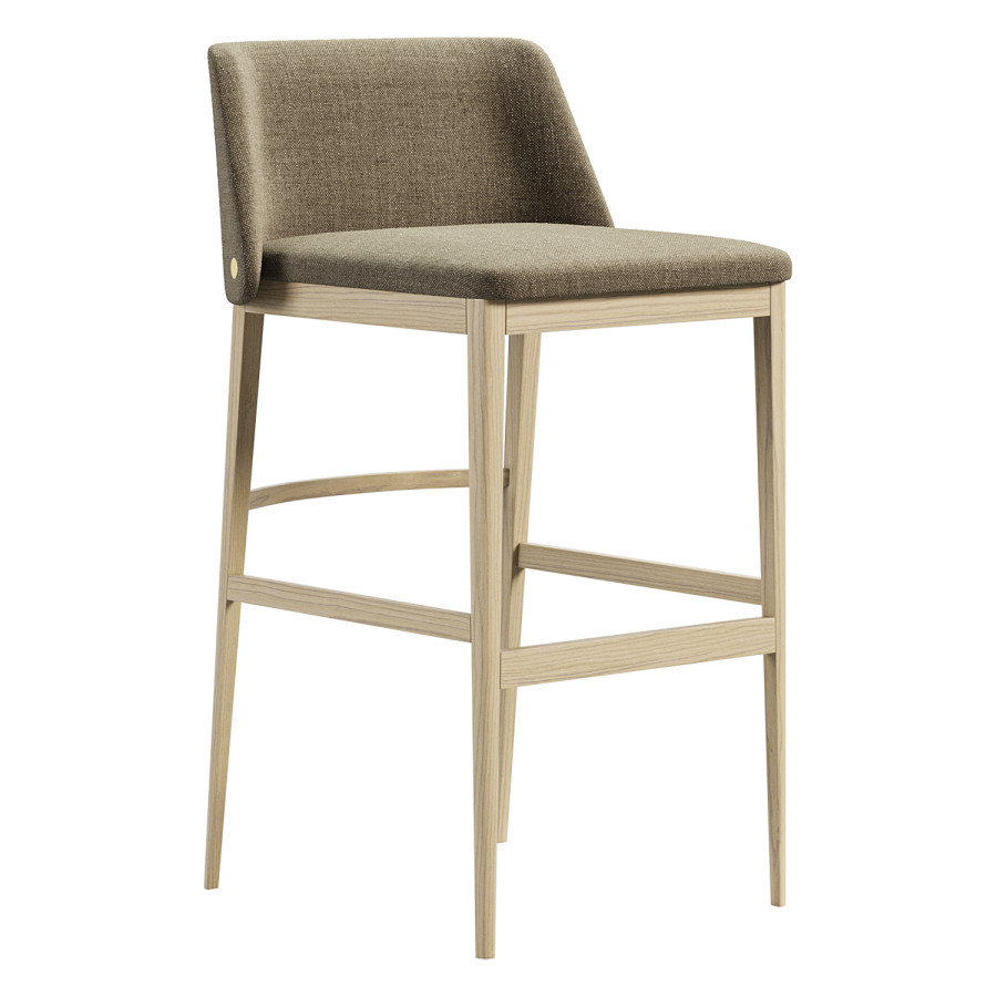 Louise Bar & Counter Chair By Domkapa - 3D Model for Corona