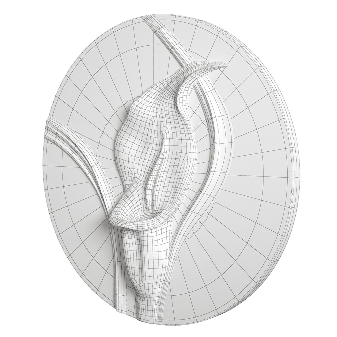 Leonid Kim Panel Kalli3 3D Model for VRay, Corona | CGMood