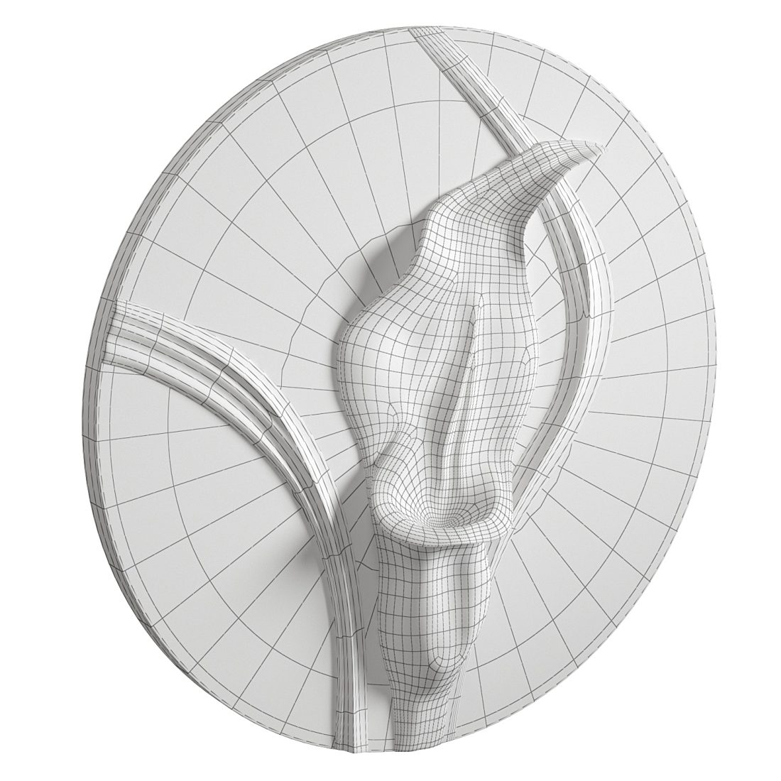 Leonid Kim Panel Kalli3 3D Model for VRay, Corona | CGMood