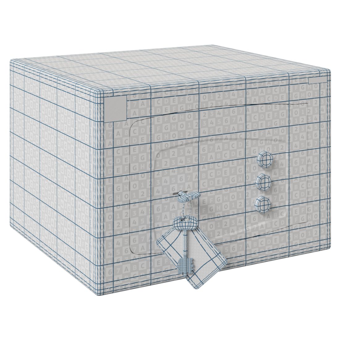 Technomax Safe Technofort Dmd/4 3D Model for VRay, Corona | CGMood
