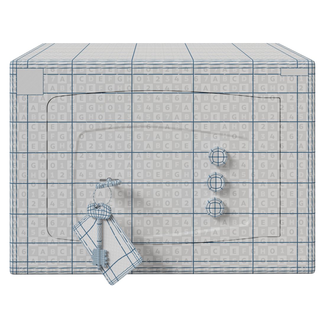 Technomax Safe Technofort Dmd/4 3D Model for VRay, Corona | CGMood