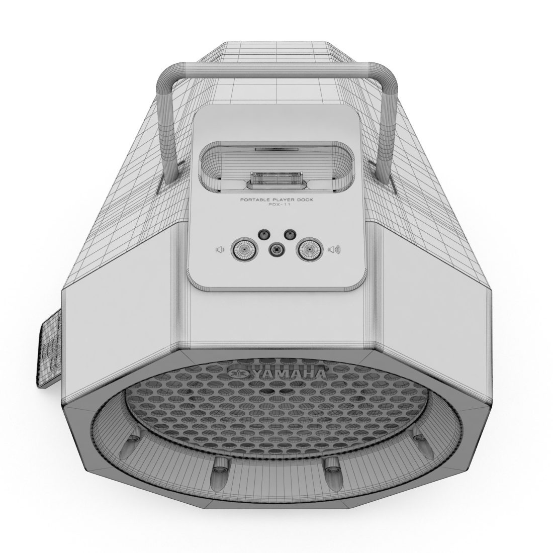 Yamaha Pdx-11 Portable Speaker 3D Model for VRay | CGMood