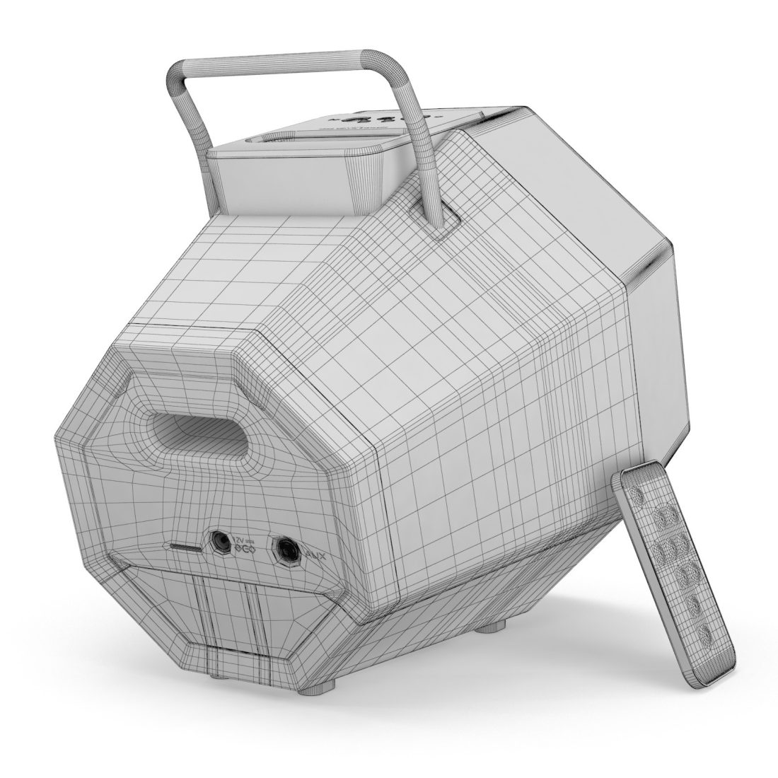 Yamaha Pdx-11 Portable Speaker 3D Model for VRay | CGMood