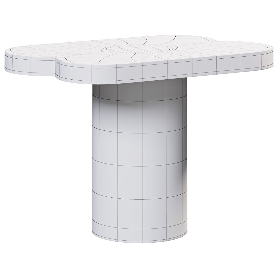 Landmark Coffee Table By Rugiano - 3D Model for Corona