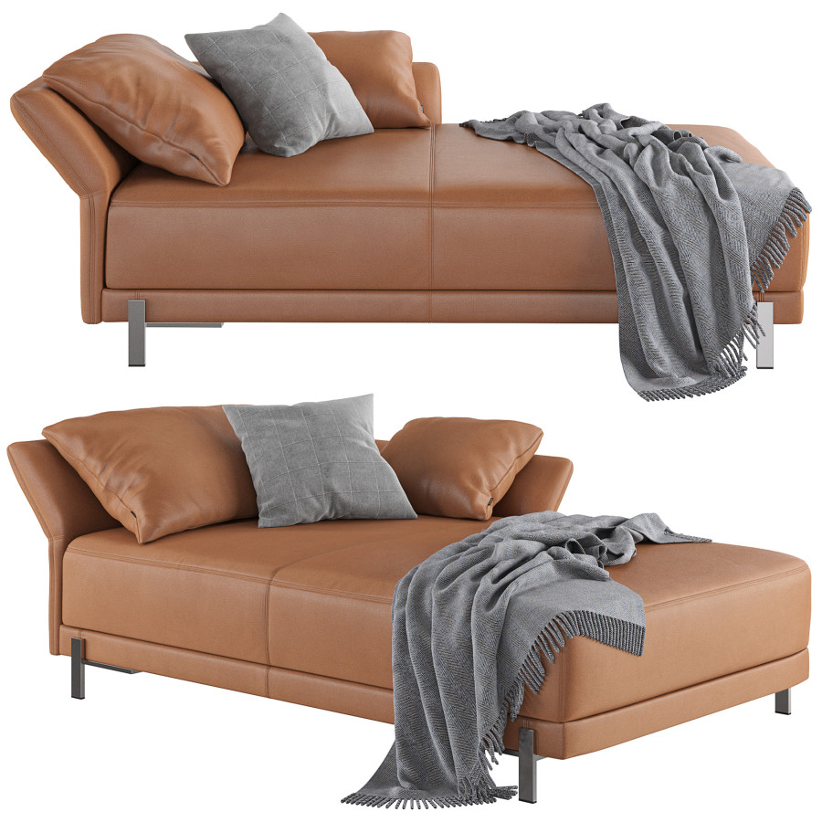 Daybed Matthew - 3D Model for VRay, Corona