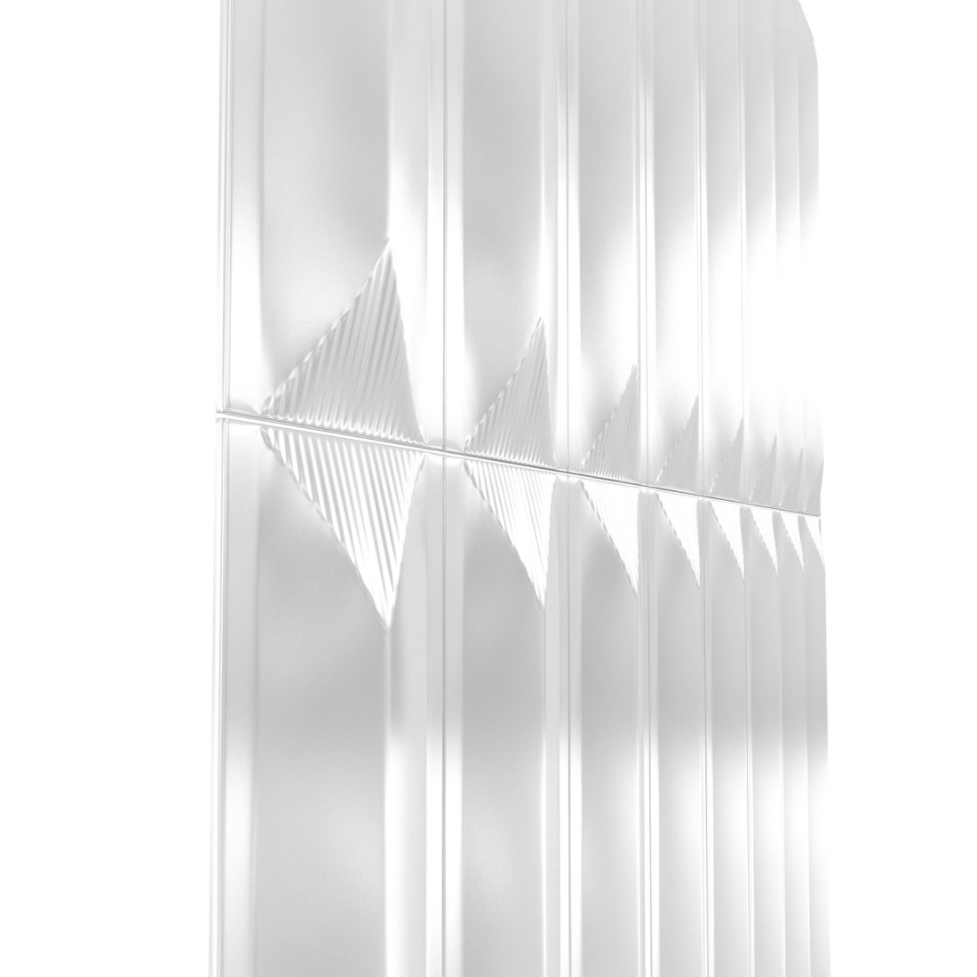 Sample-colorplay Inflex White 4.5x18 3d Glazed 3D Model for VRay | CGMood