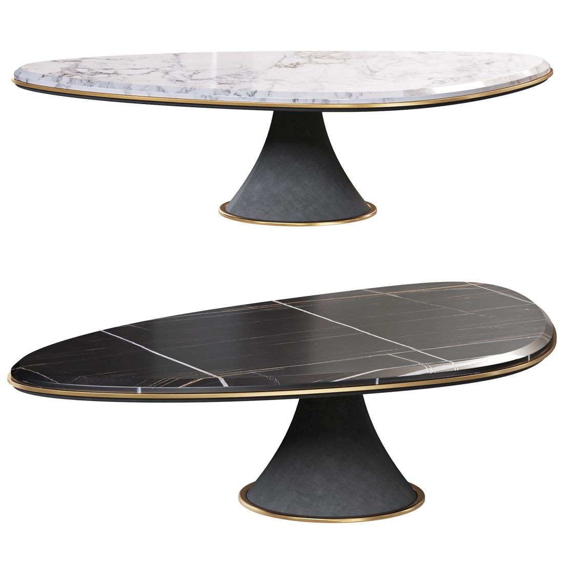 Gehry Table By Longhi - 3D Model for Corona