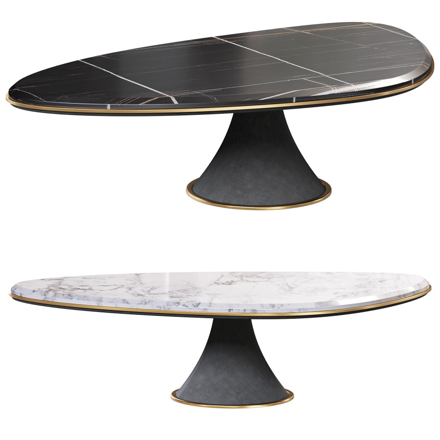 Gehry Table By Longhi - 3D Model for Corona
