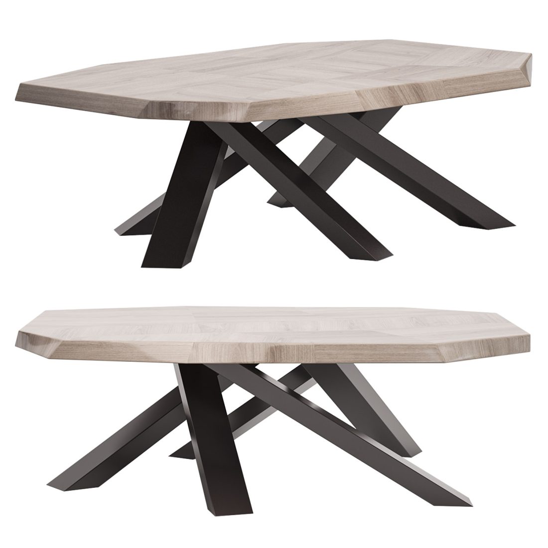 Carrinna Coffee Table - 3D Model for Corona