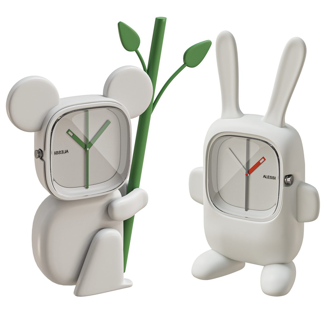 Alessi Clock Set 3D Model for Corona | CGMood