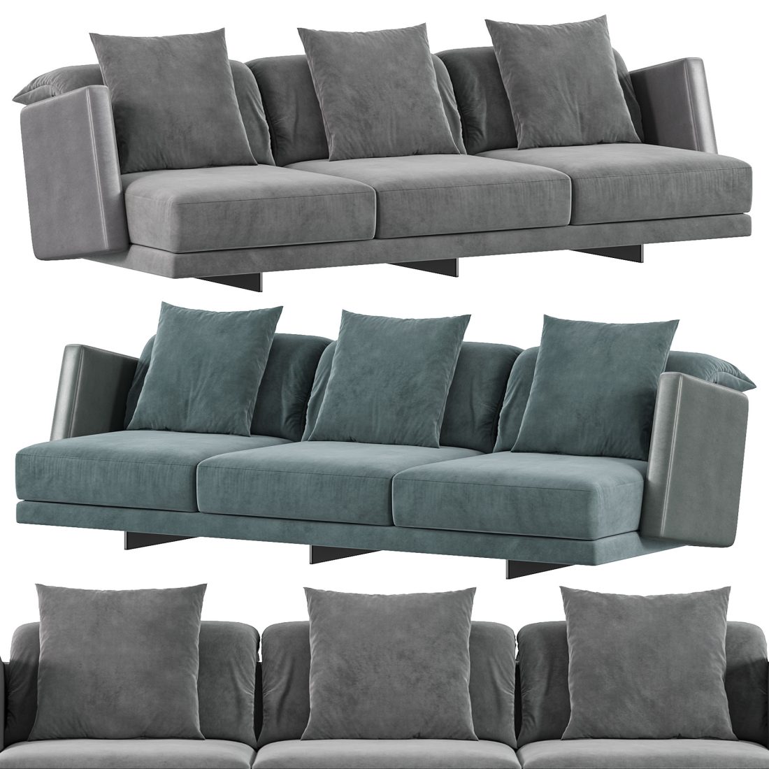 Volo Sofa By Luxurylivinggroup - 3D Model for Corona