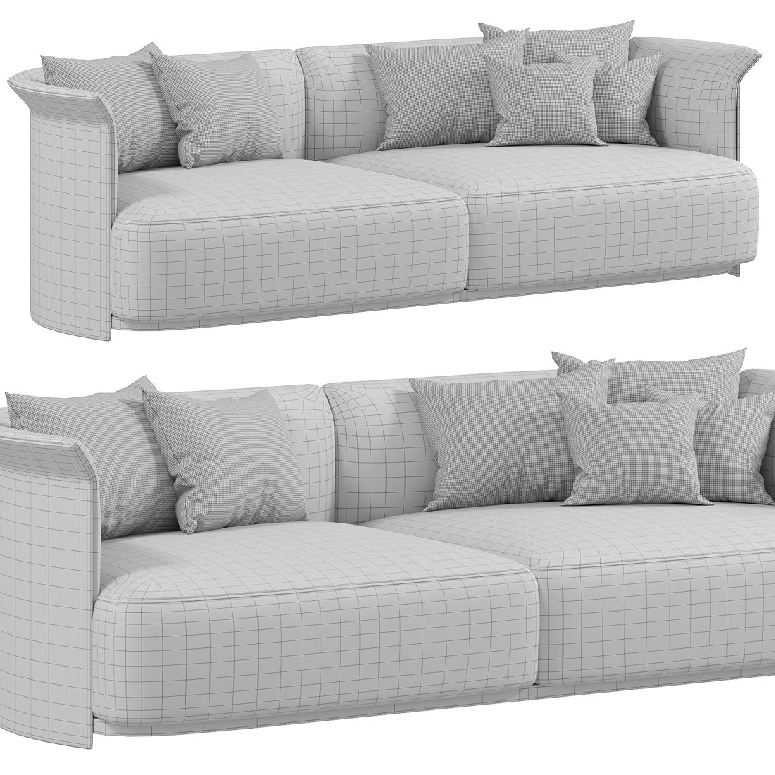 Ramsey Sofa By Luxory Living - 3D Model for Corona
