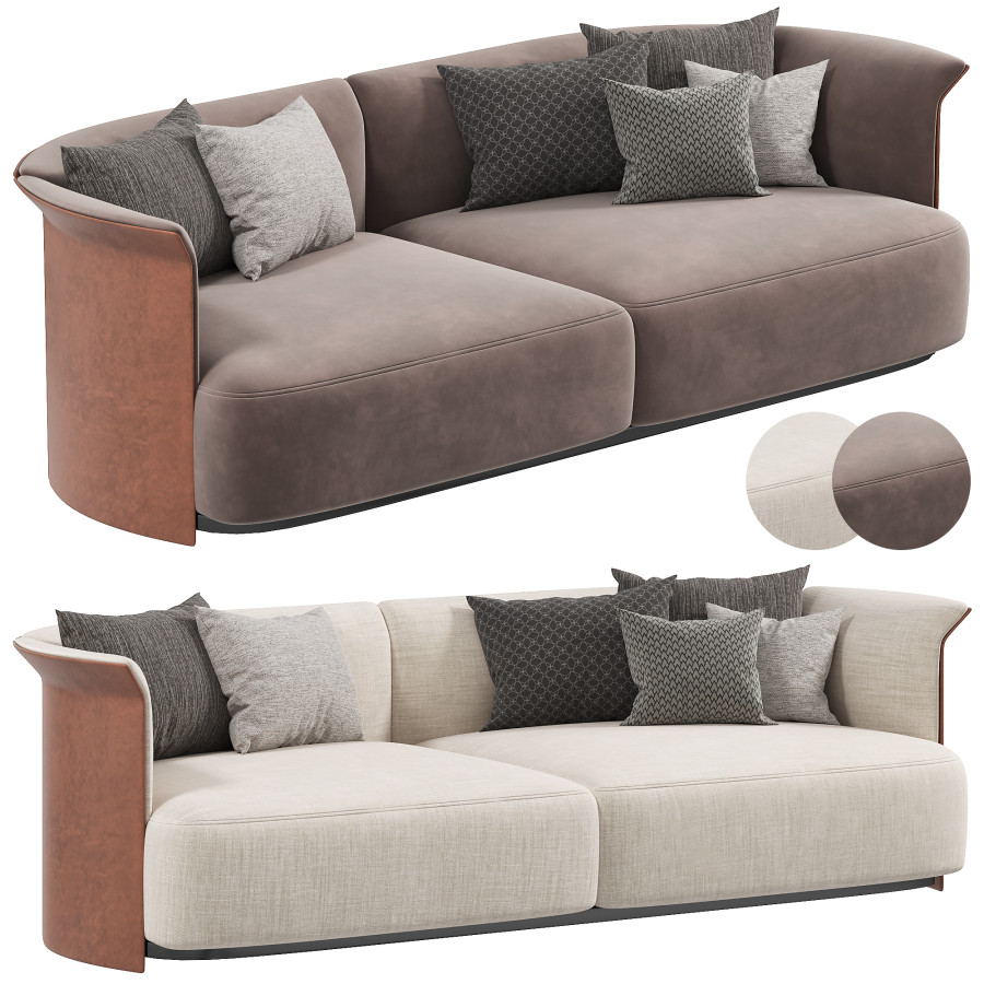 Ramsey Sofa By Luxory Living - 3D Model for Corona