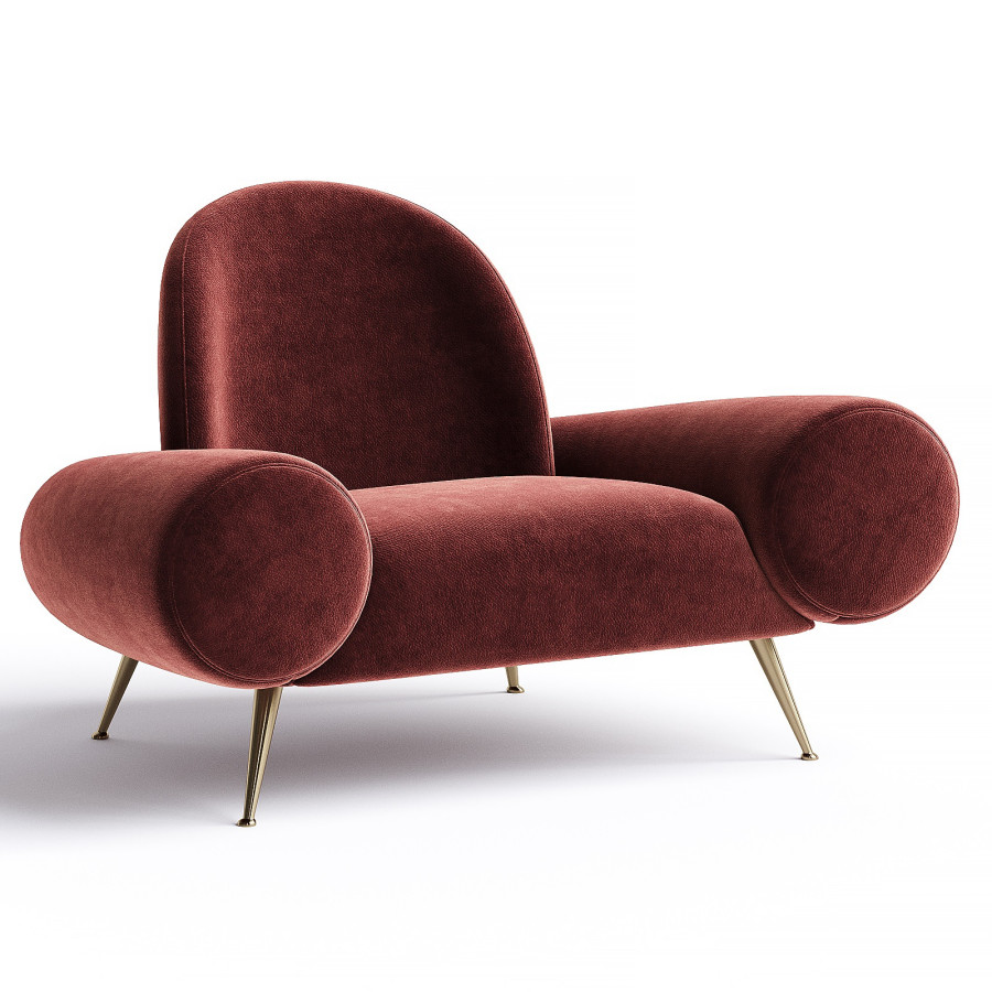 Armchair Essential Home Apollo - 3D Model for Corona