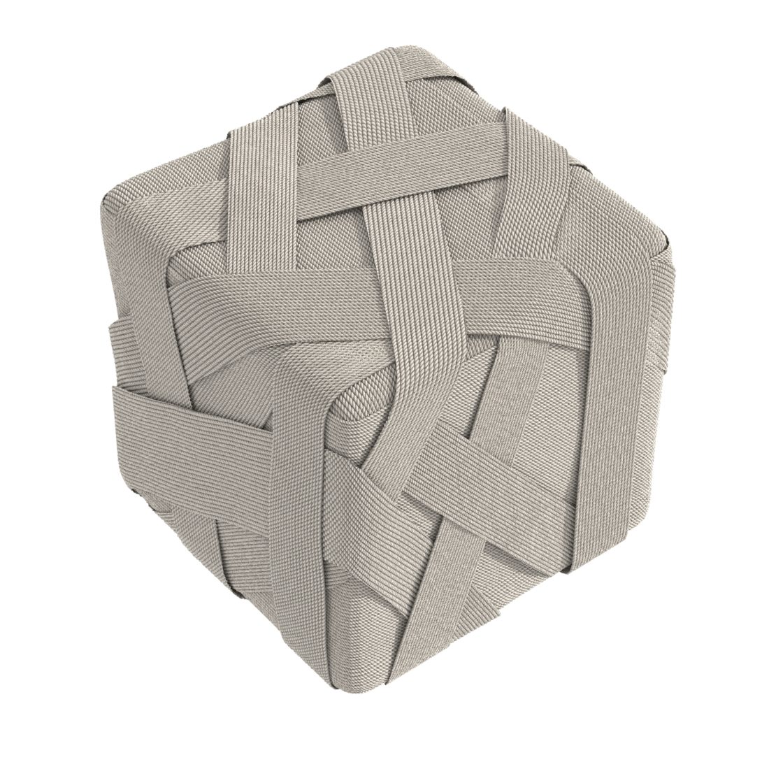 Palecek Henley Hassock Ottoman 3D Model for Corona | CGMood