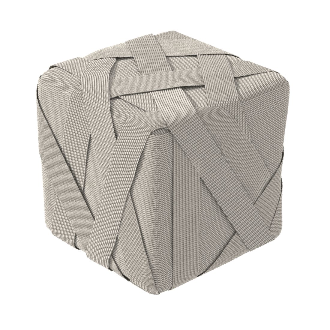 Palecek Henley Hassock Ottoman 3D Model for Corona | CGMood
