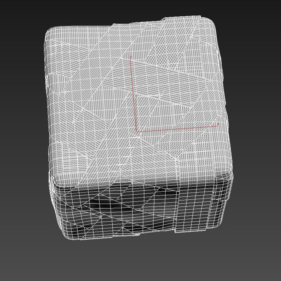Palecek Henley Hassock Ottoman 3D Model for Corona | CGMood