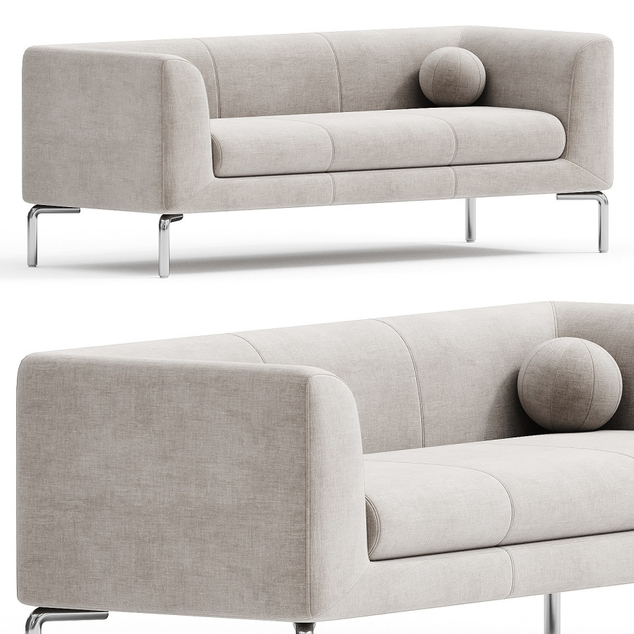 Alias As 3 Seater Sofa By Vaghi - 3D Model for Corona
