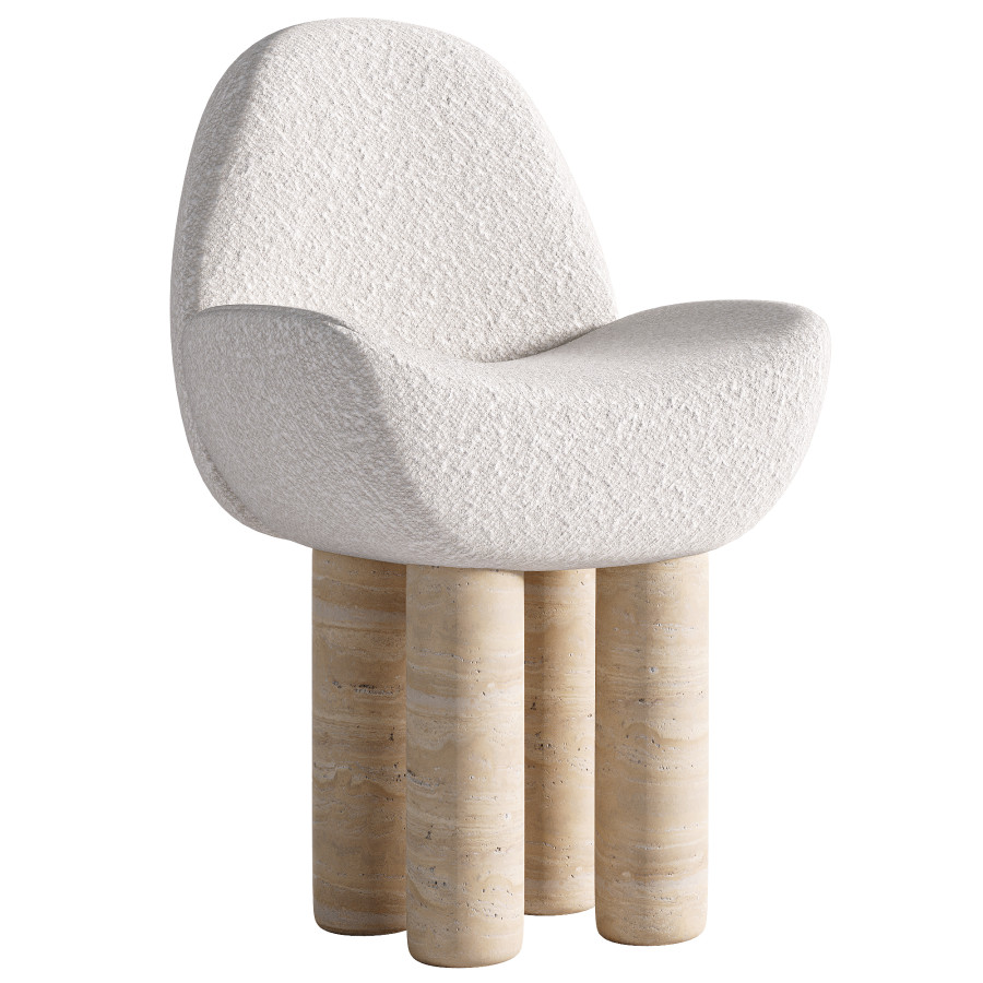 Hygge Chair - 3D Model for Corona