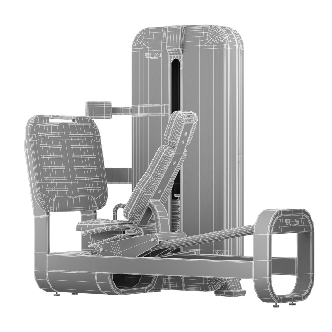 Technogym Artis Leg Press 3D Model for VRay, Corona | CGMood
