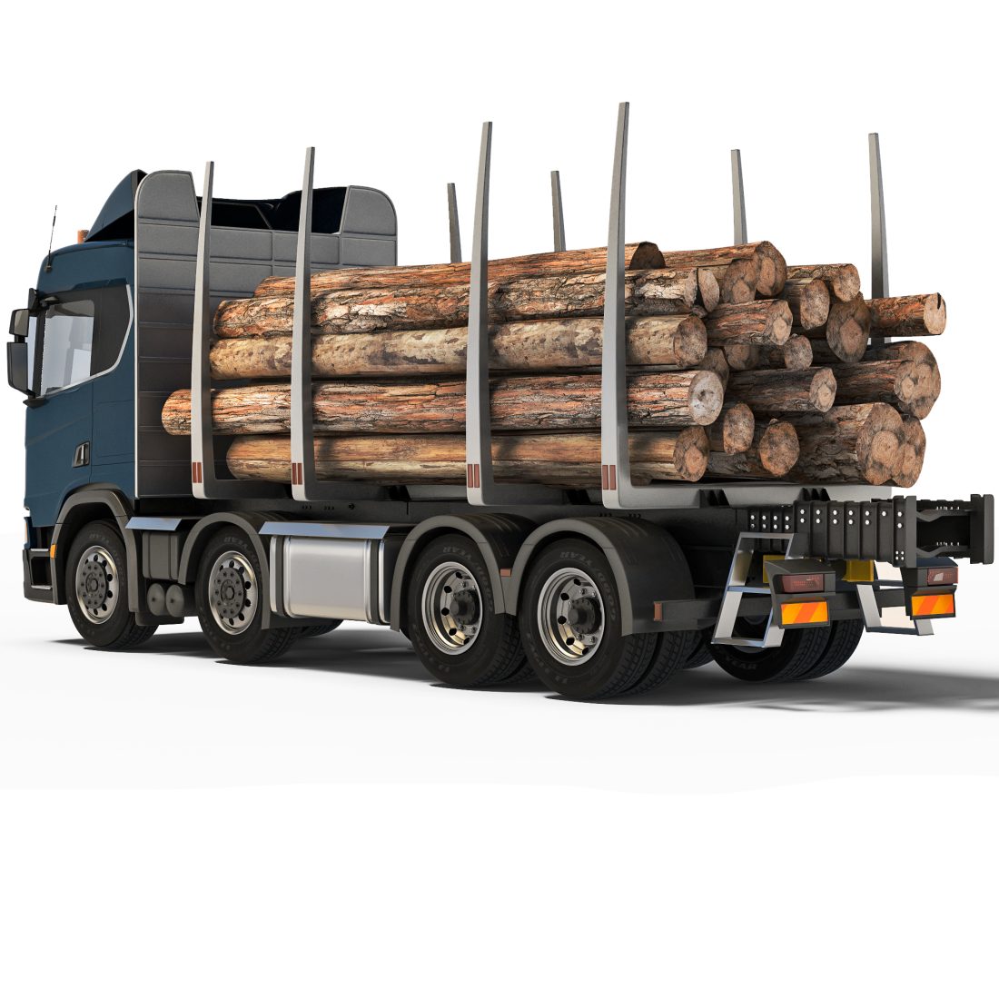 Scania R650 Timber 2020 3D Model for VRay | CGMood