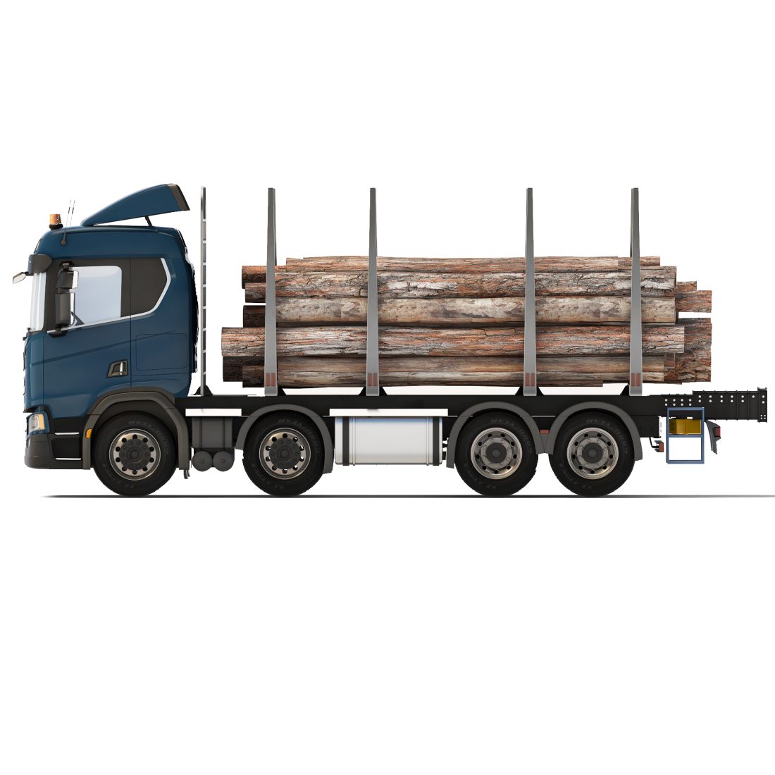 Scania R650 Timber 2020 3D Model for VRay | CGMood