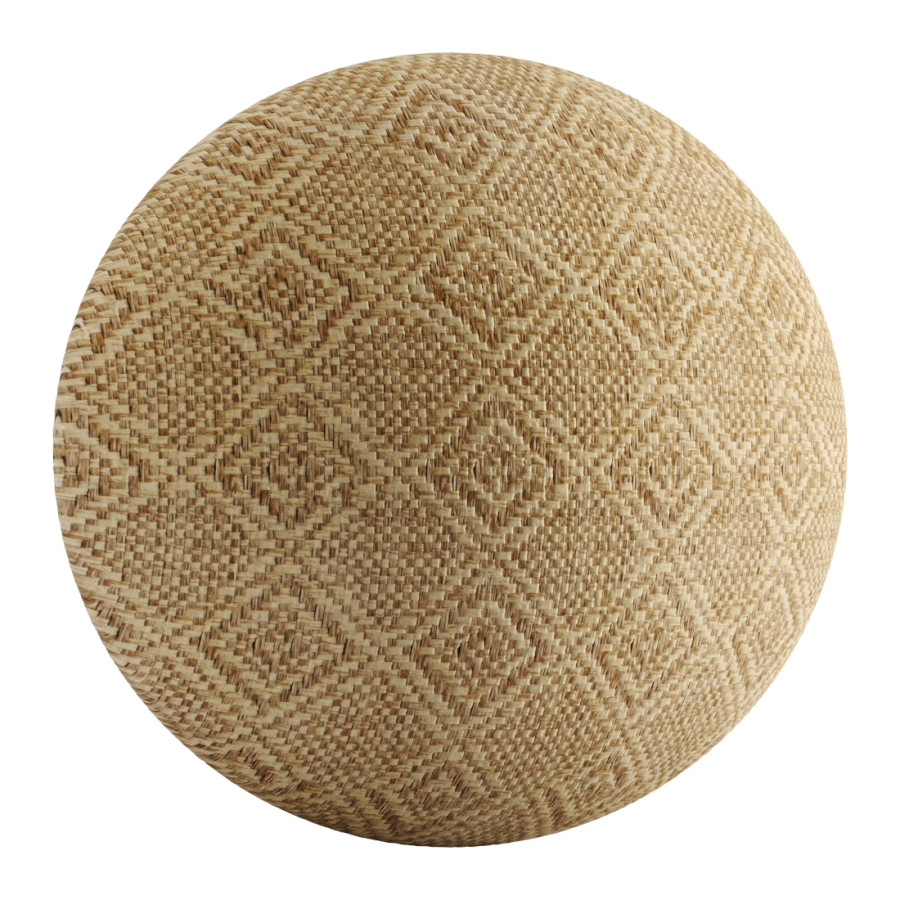 Handmade Rattan W07 4k Pbr Seamless Material Texture / PBR Material ...