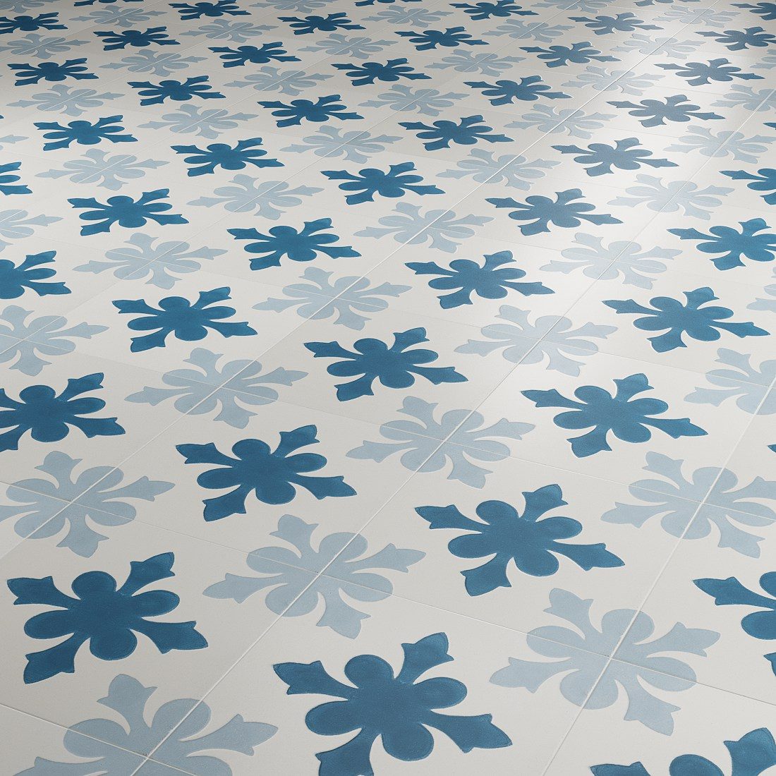 Ceramic Tile Night Blue Cadiz 4k Pbr Seamless - 3D Model for VRay ...