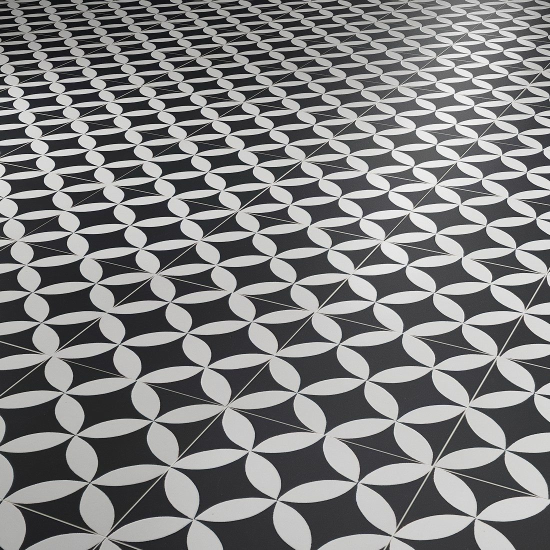 Ceramic Tile White Bloom 4k Pbr Seamless - 3D Model for VRay, Corona, VRay