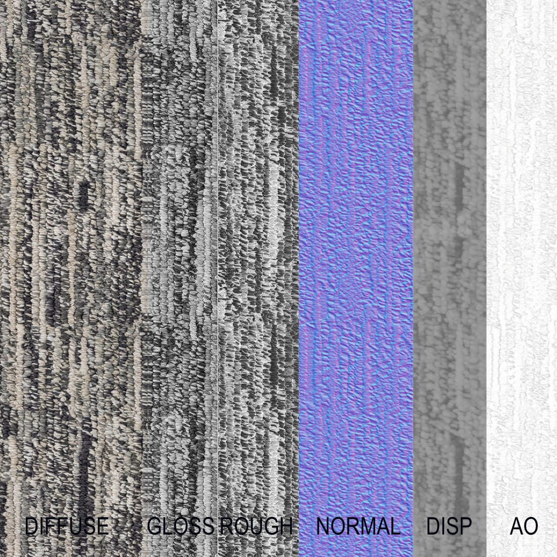 Carpet Meet X Beat 1011 4k Pbr Seamless Material - 3D Model for VRay ...