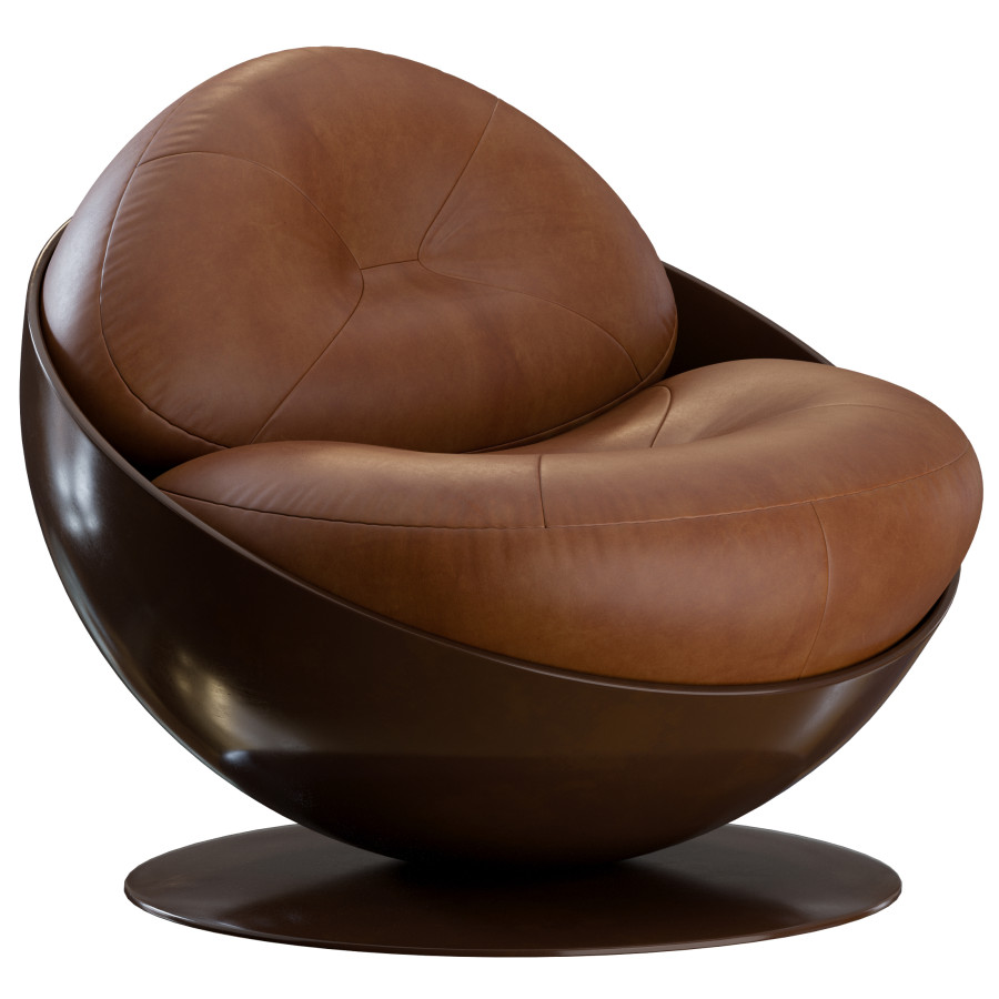 Esfera Lounge Armchair By Espasso - 3D Model for Corona