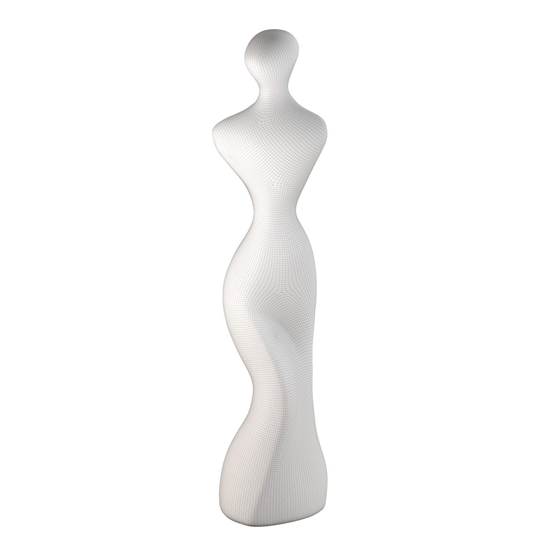 Regine Desage Figurine - 3D Model for VRay