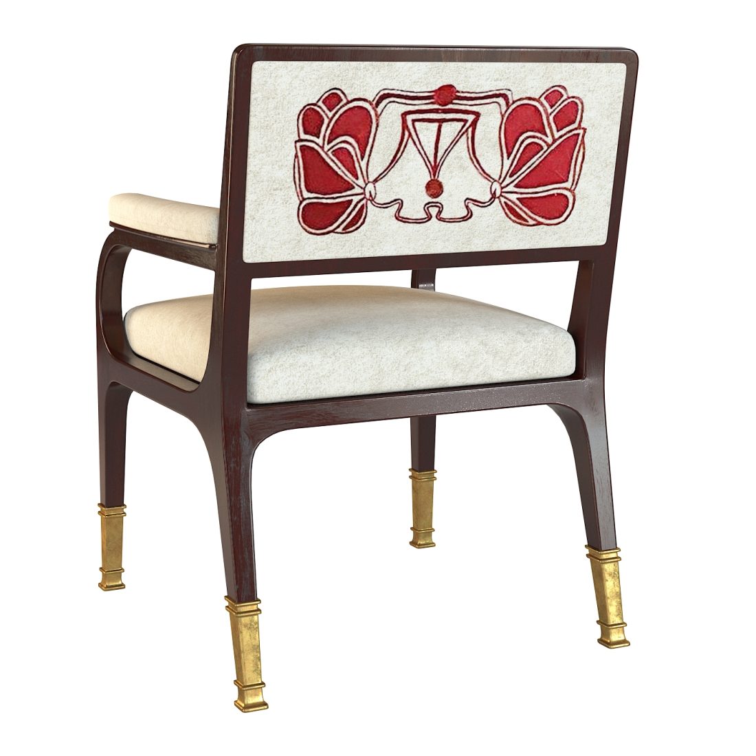 Otto Wagner 1900 Chair - 3D Model for VRay, Corona