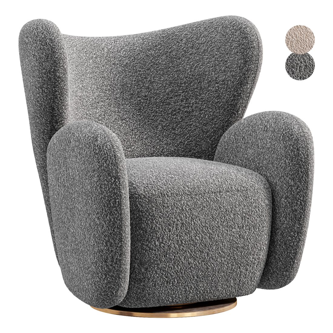 Big Big Chair By Norr11 - 3D Model for Corona