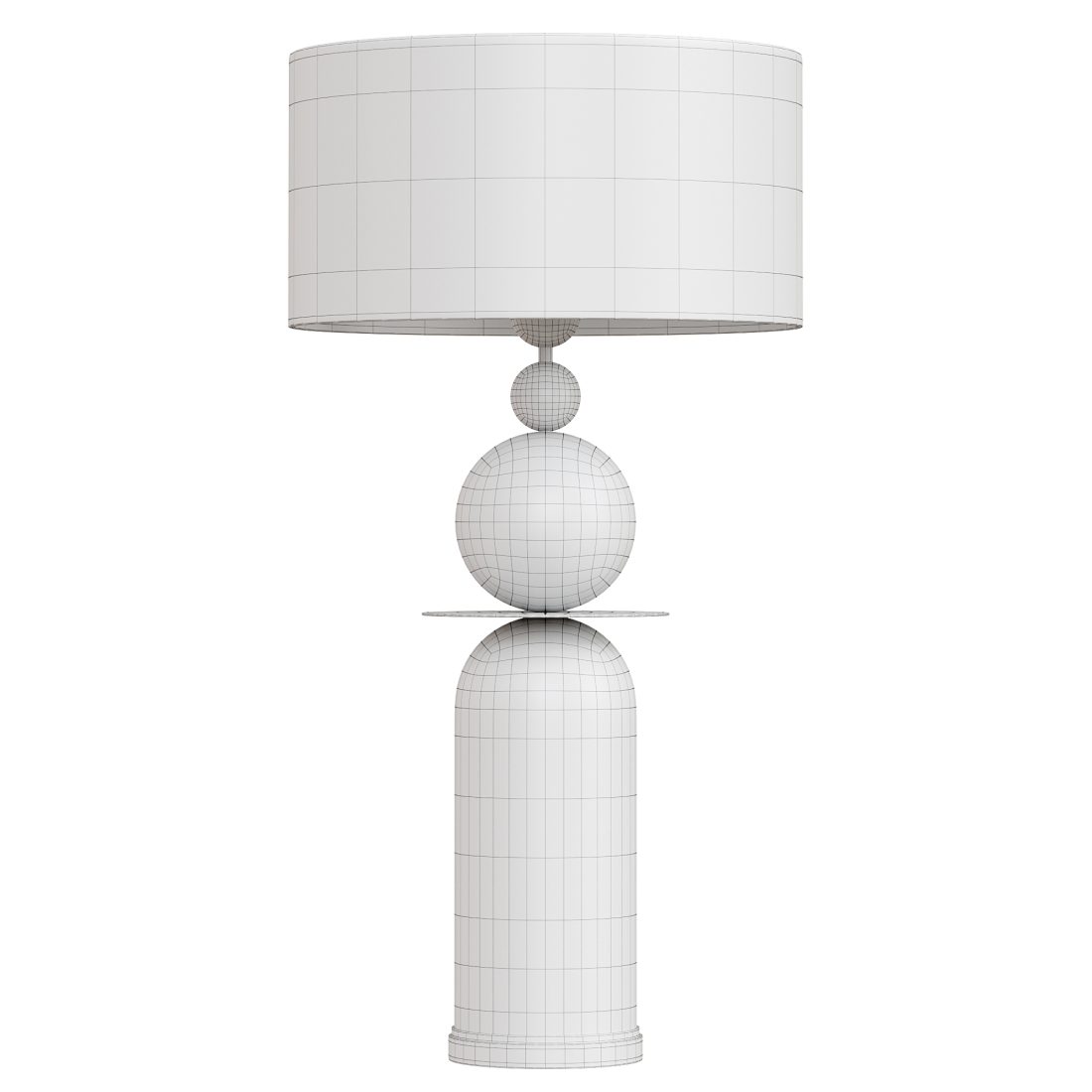 Totem Table Lamp By Luxdeco - 3D Model for Corona