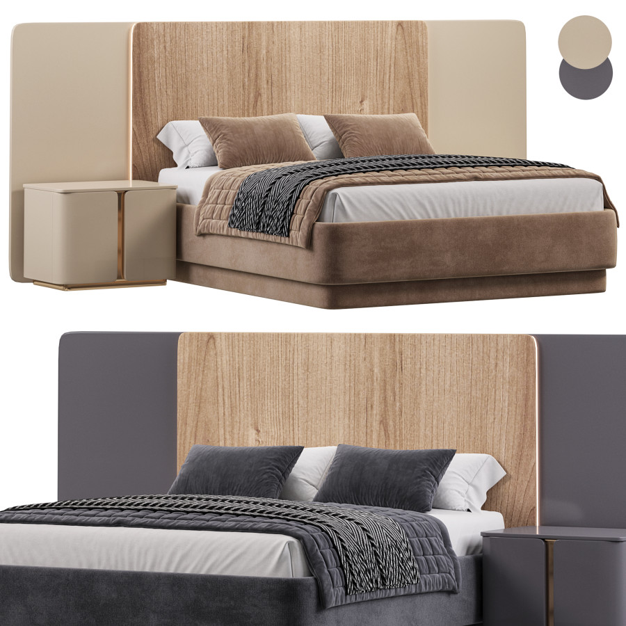 Dormitorio I Soho Bed By Pachecos - 3D Model for Corona