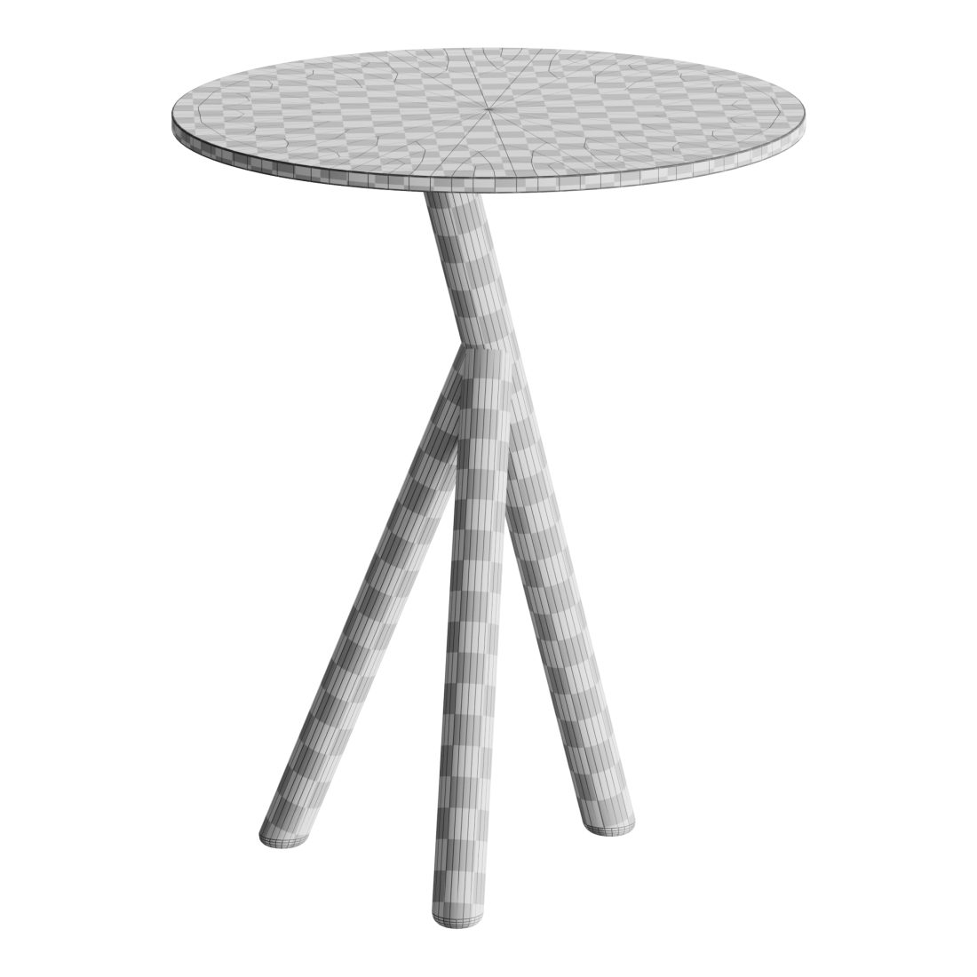 Stork Small Table - 3D Model for Corona
