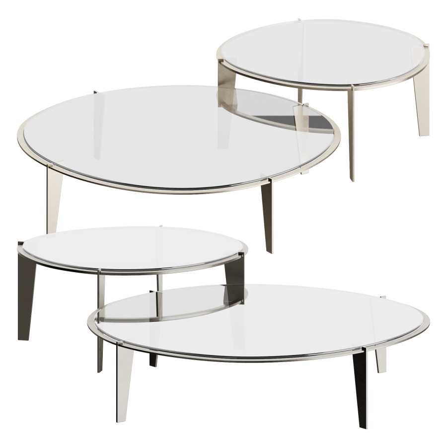 Fiam Italia Halo | Table - 3D Model for Corona