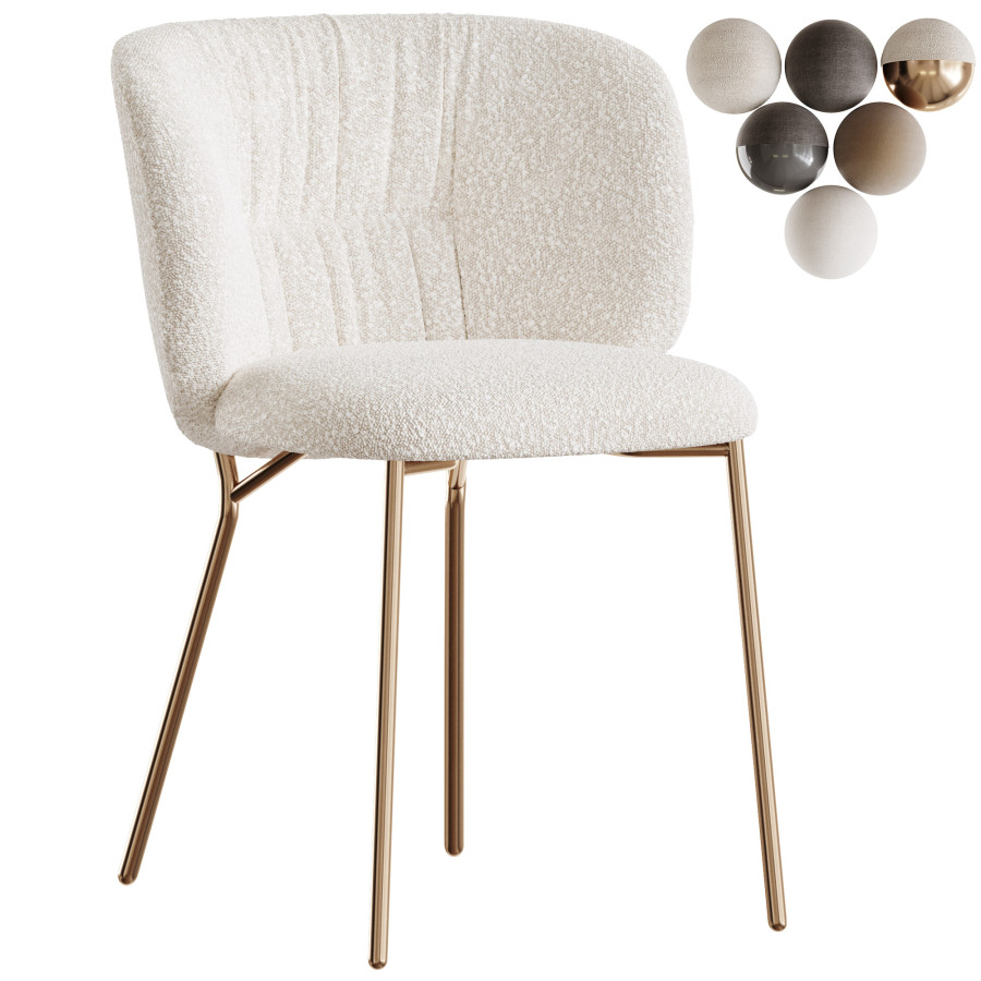 Calligaris Sweel Chair 3D Model for Corona | CGMood