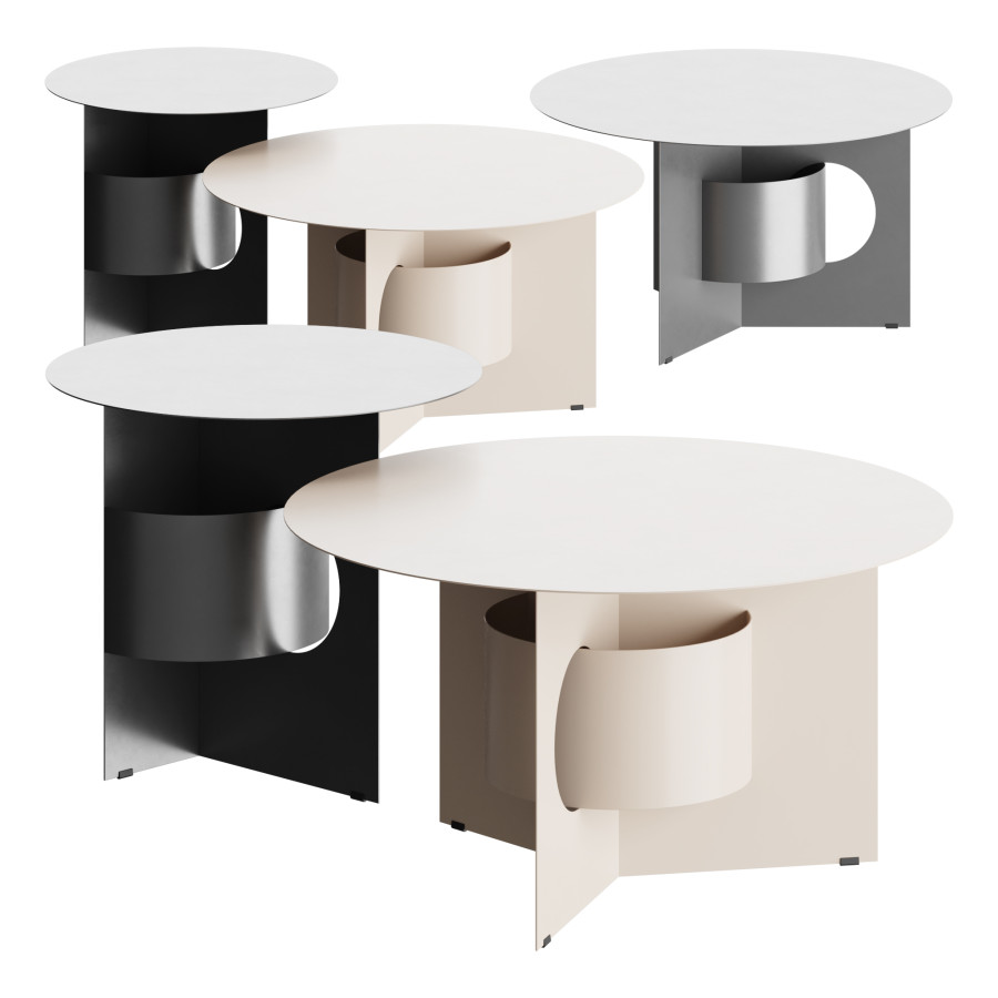 Paper | Coffee Table - 3D Model for Corona