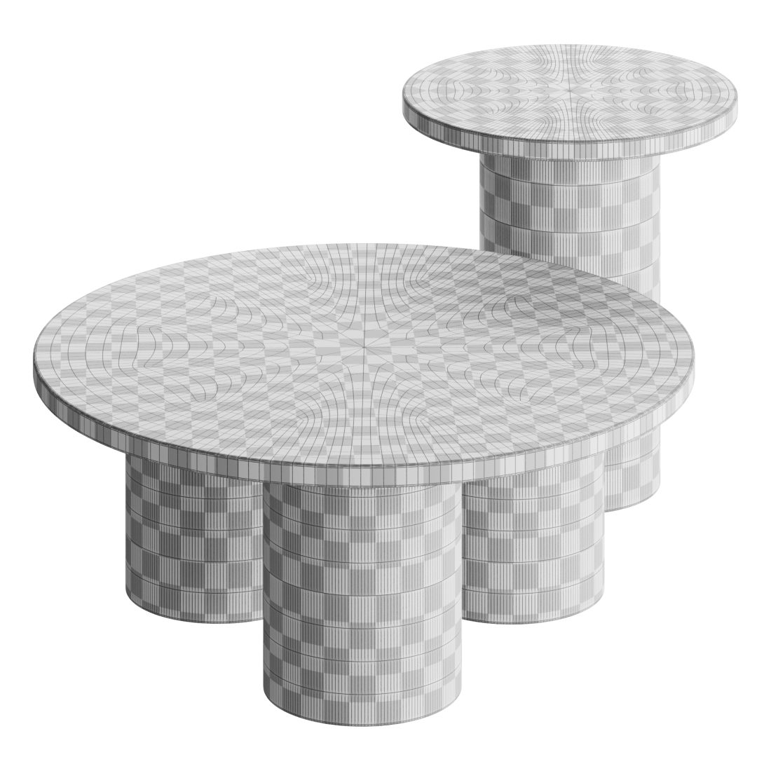 Clay Table - 3D Model for Corona