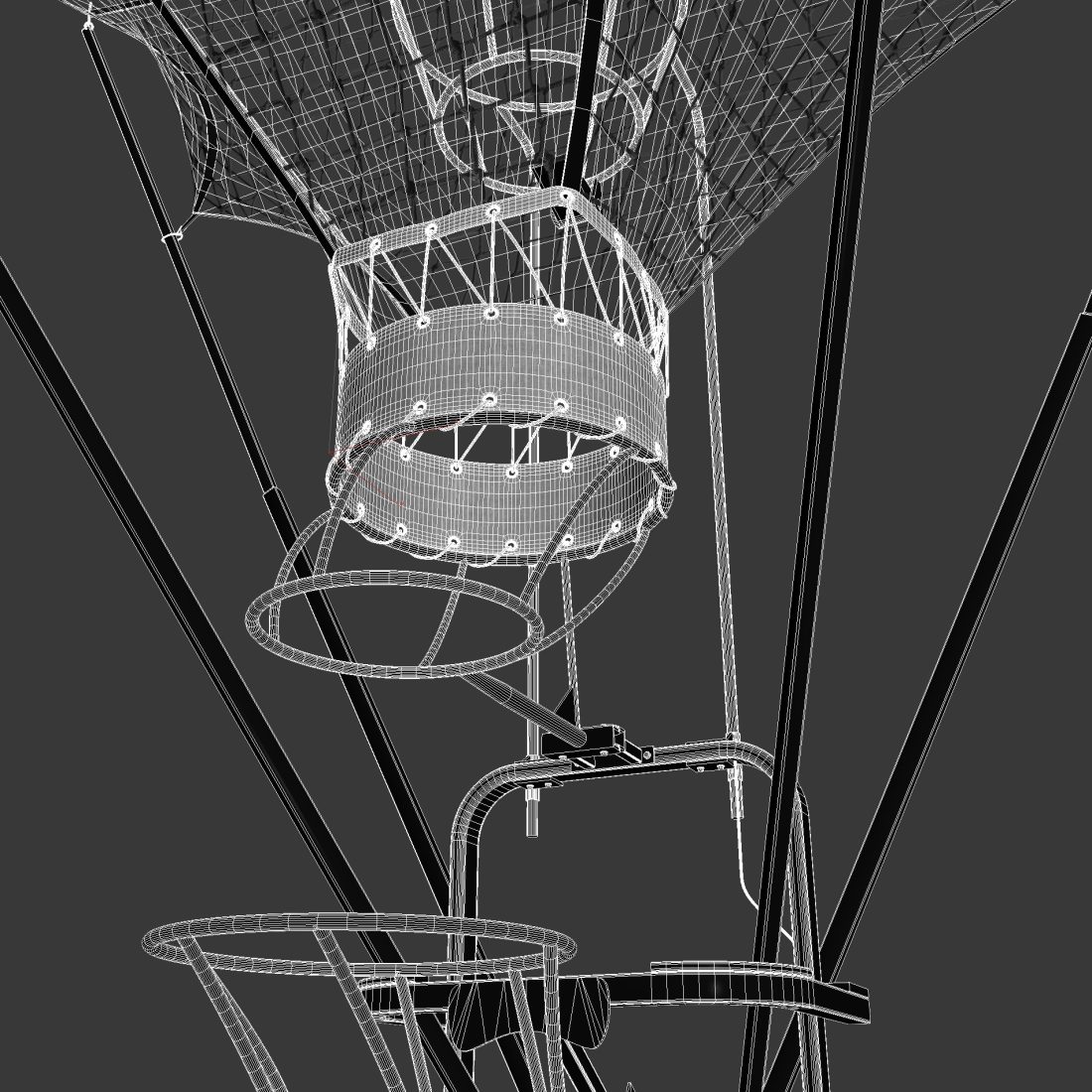 Basketball Shooting Machine Dr Dish Rebel 3D Model for VRay | CGMood