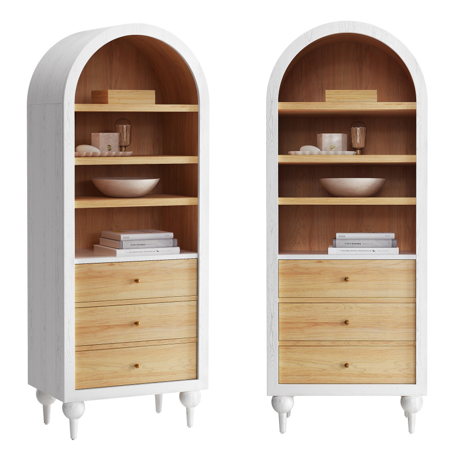 Anthropologie Fern Bookcase - 3D Model for Corona