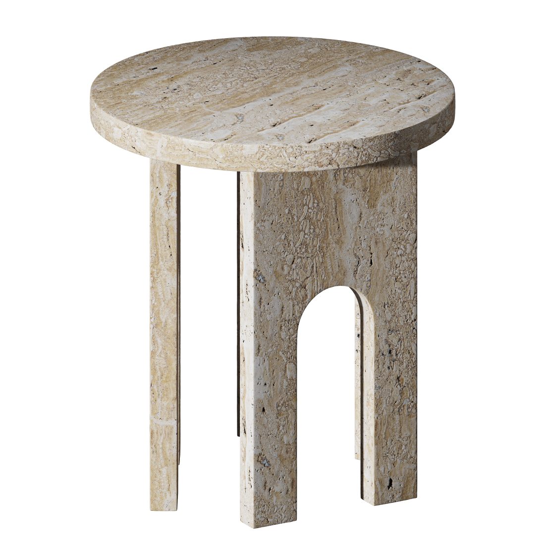 Connecting Table Round - 3D Model for Corona