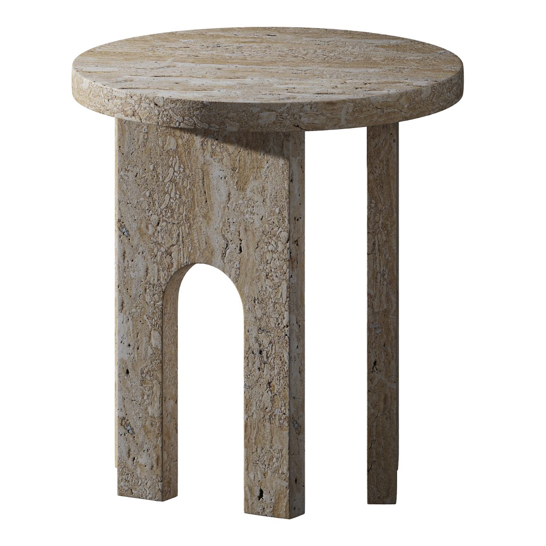 Connecting Table Round - 3D Model for Corona