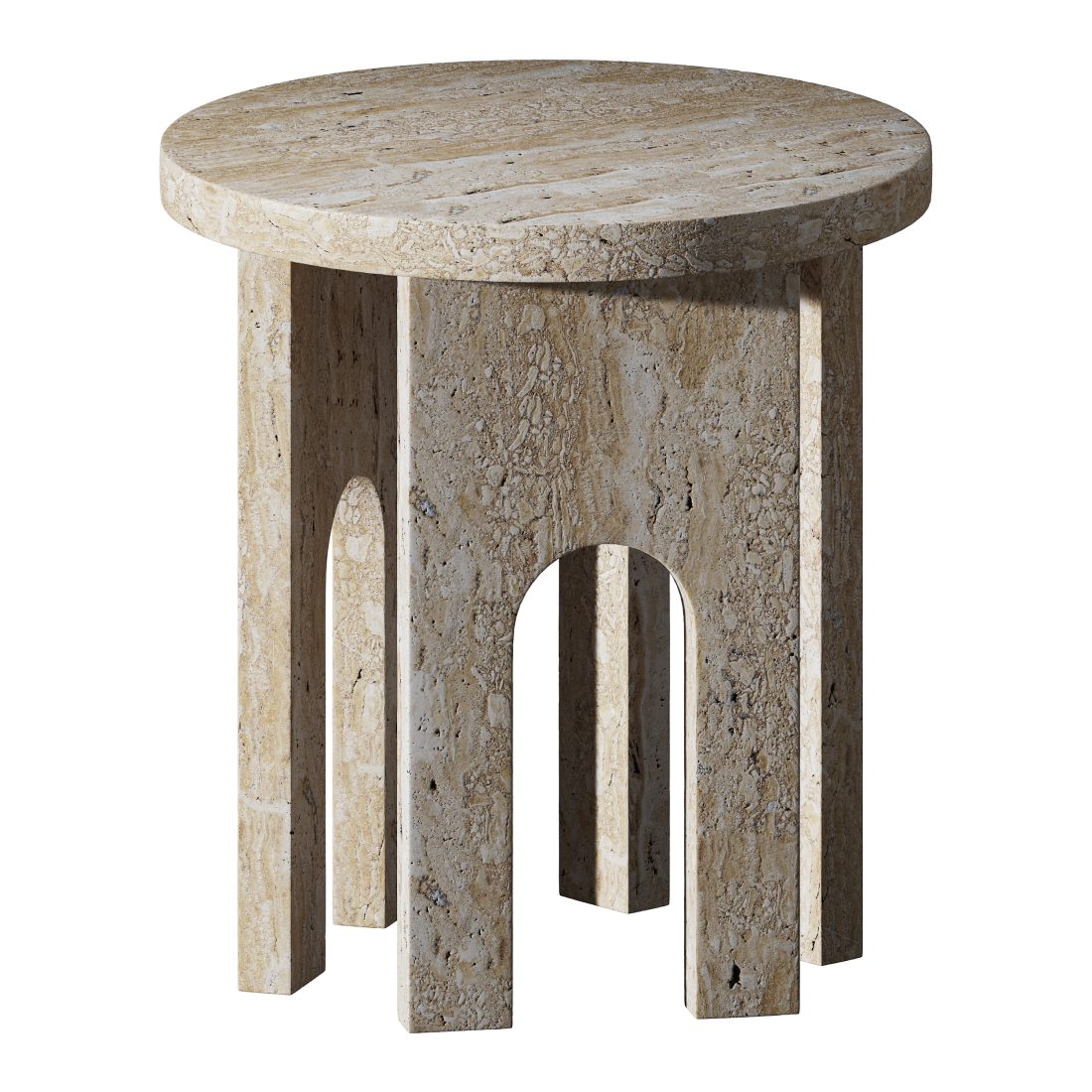 Connecting Table Round - 3D Model for Corona
