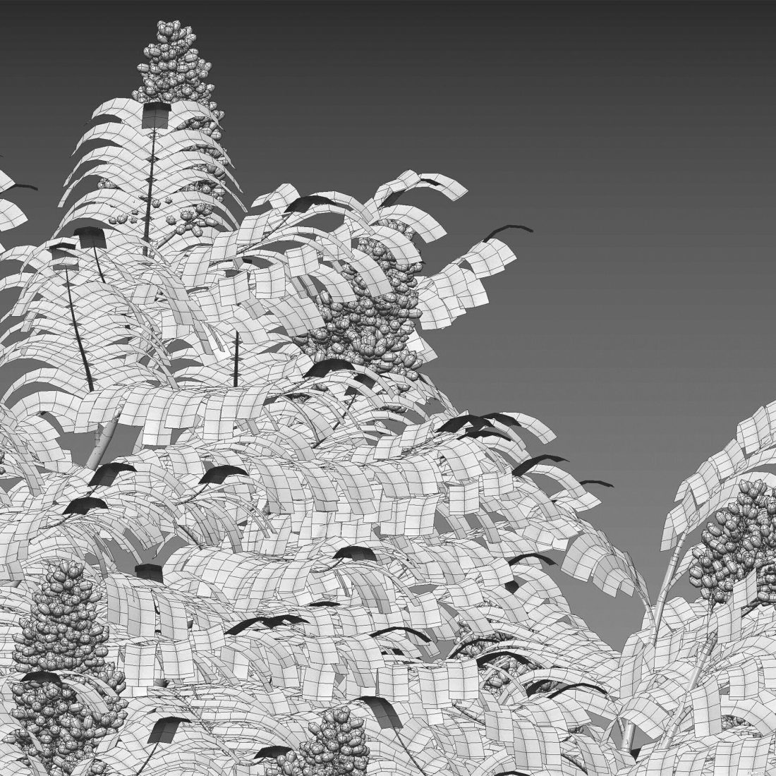 Rhus Typhina - Staghorn Sumac 02 - 3D Model for VRay, Corona