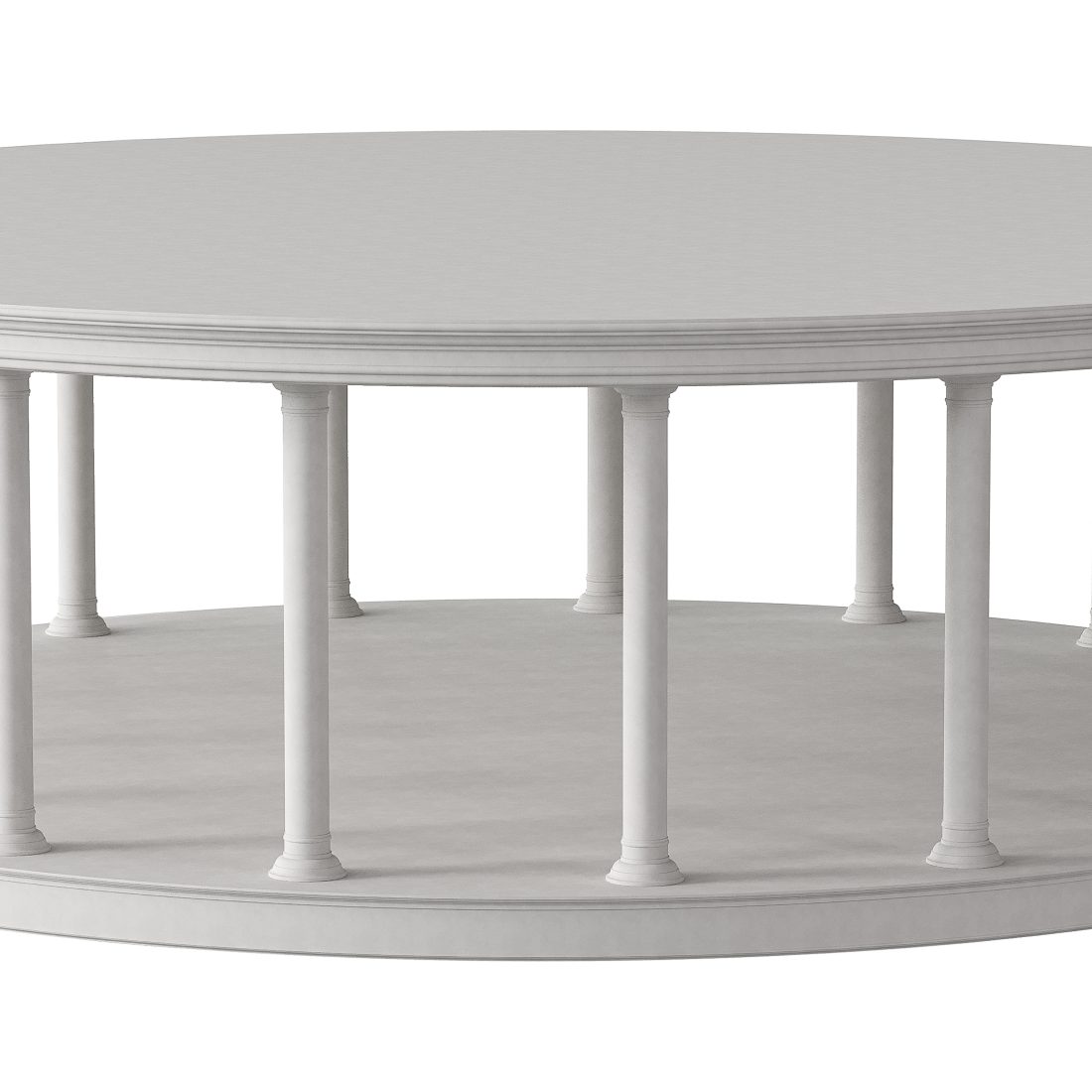 Rotunda With Classical Column And Elegant Roof Str - 3D Model for VRay ...